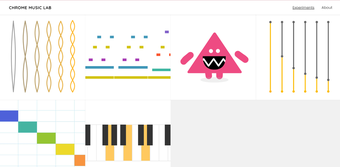 Chrome Music Lab Online